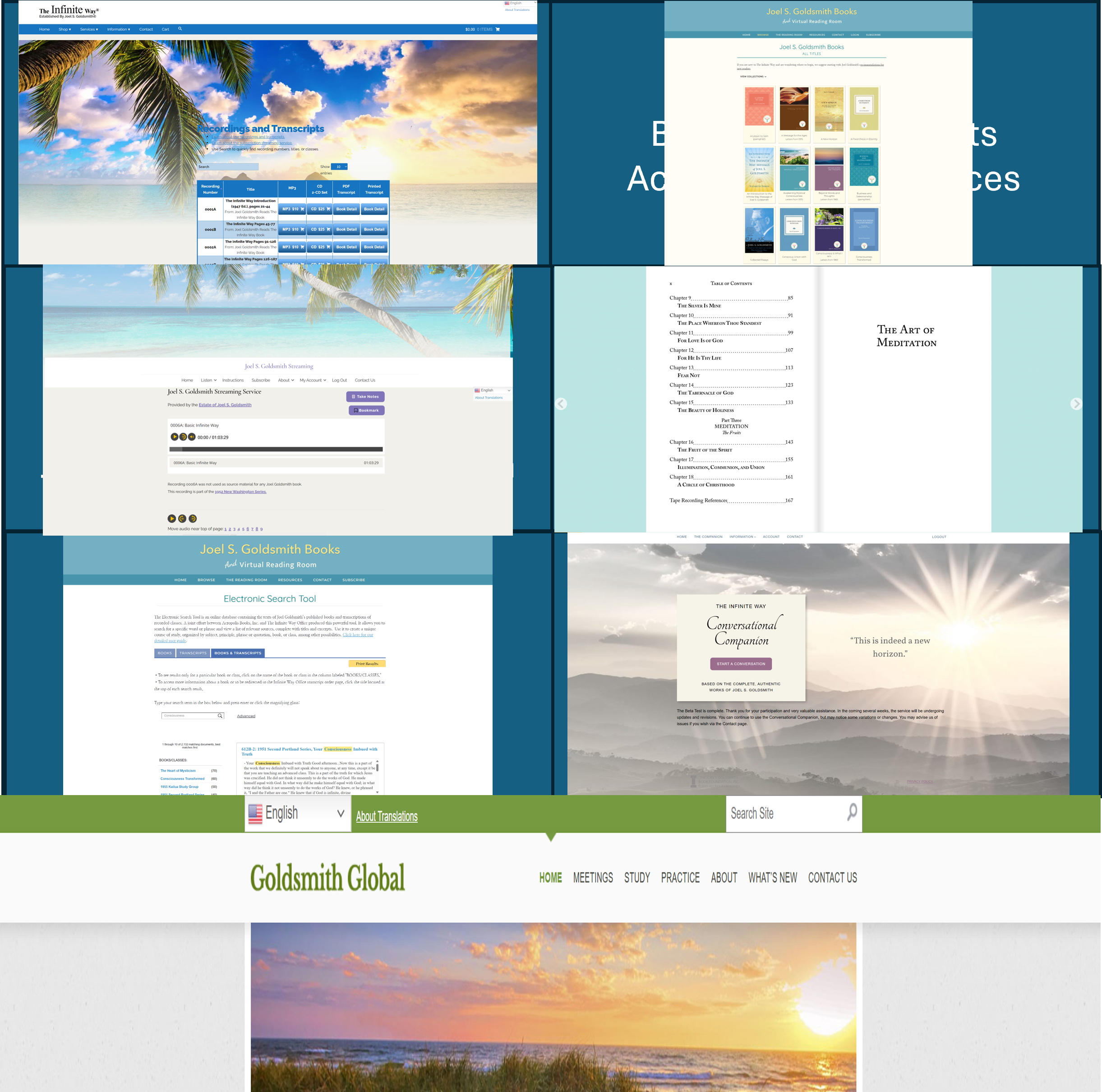 Joel Goldsmith Resources Map - Goldsmith Global - Joel Goldsmith ...